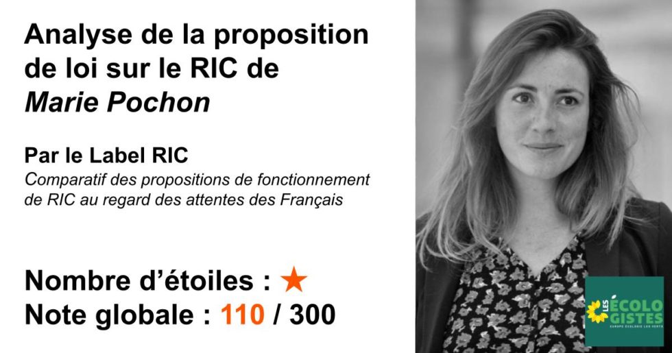Analyse du RIC de Marie Pochon - PLC n°2081 - Label RIC